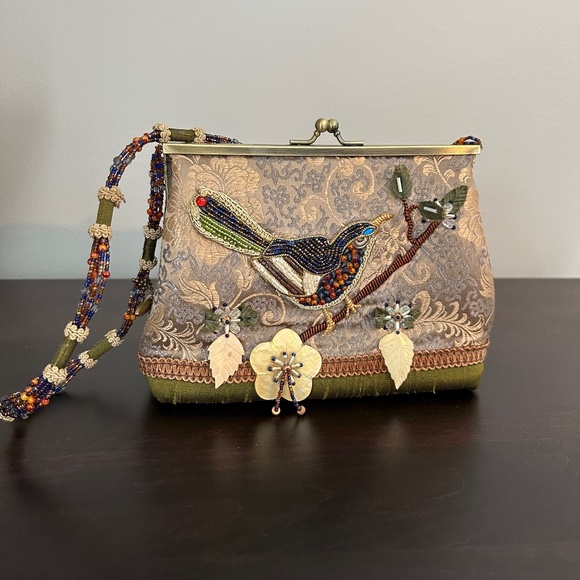 Mary Frances | Bags | Mary Frances Beaded Handbag Bird | Poshmark